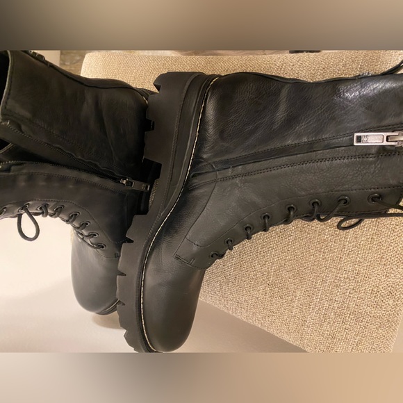 Sam Edelman | Shoes | Sam Edelman Garret Leather Combat Boots | Poshmark